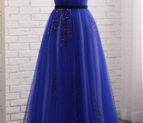 Royal Blue Party Dress, The Gorgeous Turkish Evening Gown,evening Dress ...