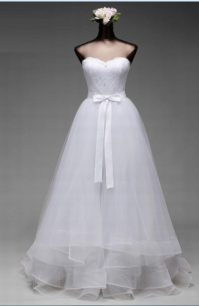 Mermaid Lace Wedding Dresses And Detachable Lower Body High Quality ...