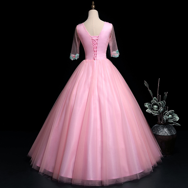 Light Wedding Dress Evening Dress Women's Dress Long Section Long ...