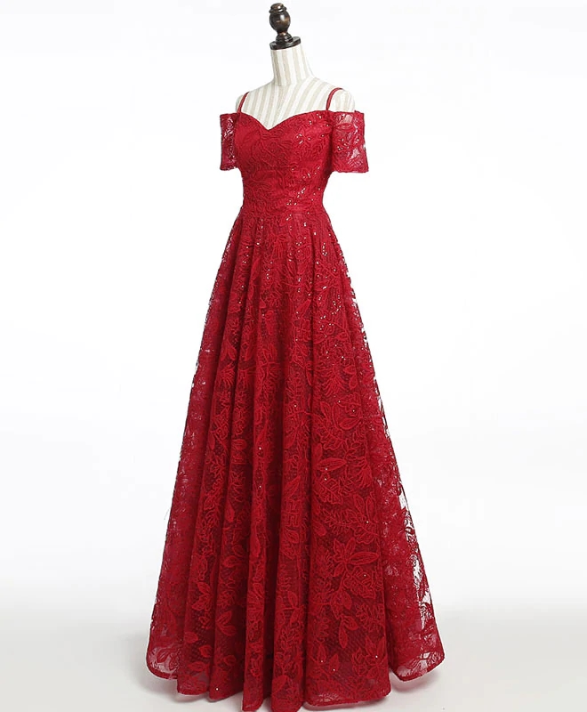 Prom Dresses, Lace Long Prom Dress, Evening Dress on Luulla