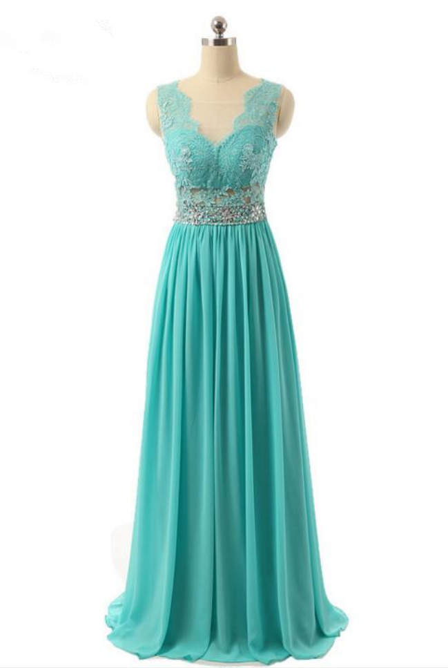 Turquoise Prom Dresses,lace Prom Dresses,evening Dresses ,formal Women ...