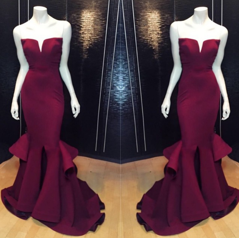 Sexy Prom Gown,2016 Prom Dress,mermaid Prom Gown,unique Prom Gown ...
